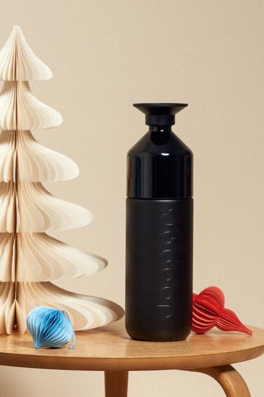 Dopper Insulated Blazing Black | 1 L ~ Dopper Shop